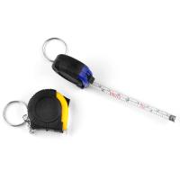 China 1m 3ft Mini Steel Tape Measure Retractable With Rubber Cover for sale