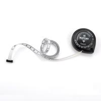 China Wintape 1.5m Black Compact BMI Measuring Tape for Body Fitness Monitoring 150cm for sale