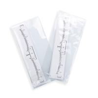 China Disposable Eyebrow Measuring Ruler 18x2.2cm for Quick Mapping Shaping Brows Waxing Tattoo for sale