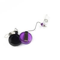 China Retractable Badge Reel with 80cm Nylon Cord for Employee ID Cards and Key Holder for sale