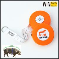 China Wintape Calf Weight Measuring Tape 2.5m Retractable ABS Plastic for Cattle Pig Livestock Veterinary Use for sale