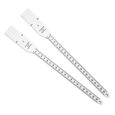 China Wintape 26cm Soft White PP Plastic MUAC Tape for Baby Arm Circumference Nutrition Monitoring for sale