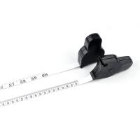 China Black Retractable Body Tape Measure 60 Inches 150cm Dual Sided Scale for Fitness for sale
