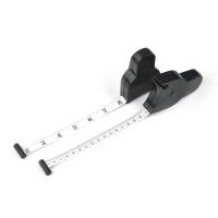 China Black Retractable Body Tape Measure 60 Inches 150cm Dual Sided Scale for Fitness for sale