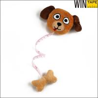 China Custom Plush Cartoon Tape Measure 1.5m Retractable Soft Measuring Tape for Kids Teaching for sale