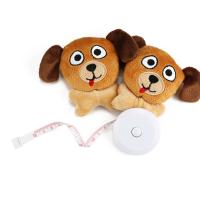 China Custom Plush Cartoon Tape Measure 1.5m Retractable Soft Measuring Tape for Kids Teaching for sale