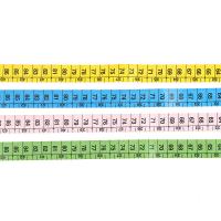 China 150cm Fiberglass PVC Tape Measure Colorful Anti Stretch Soft Sewing 60 Inch for sale