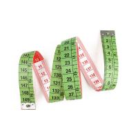 China 150cm Fiberglass PVC Tape Measure Colorful Anti Stretch Soft Sewing 60 Inch for sale