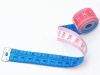 China 150cm Fiberglass PVC Tape Measure Colorful Anti Stretch Soft Sewing 60 Inch for sale