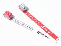 China Double Sided Plastic Clothing Tape Measure 150cm With Red White 2 Colors for sale