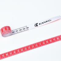 China Double Sided Plastic Clothing Tape Measure 150cm With Red White 2 Colors for sale
