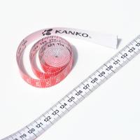 China Double Sided Plastic Clothing Tape Measure 150cm With Red White 2 Colors for sale