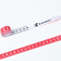China Double Sided Plastic Clothing Tape Measure 150cm With Red White 2 Colors for sale