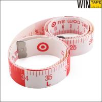 China Wintape Custom White PVC Tape Measure 150cm 60inch Dual Scale Body Measuring Ruler for Collar Shirt Elastic Waist for sale