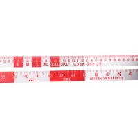 China Wintape Custom White PVC Tape Measure 150cm 60inch Dual Scale Body Measuring Ruler for Collar Shirt Elastic Waist for sale