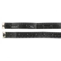 China Custom Black Measuring Tape 60 Inch 150cm Fiberglass for Bridal Dress Promotional Giveaway for sale