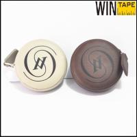 China Wintape Soft Leather Personalised Sewing Tape Measure Flexible Durable for sale