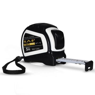China Automatic Locking Steel Tape Measure 5m Metric Scale Nylon Coating for sale