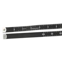 China PE Plastic Clothing Tape Measure 2.5m 100 Inches Long Non-PVC High Strength for sale