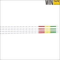 China PP Plastic Mid Arm Circumference Tape Narrow Width 2.5mm Double Sided with Punching Holes 762mm for sale