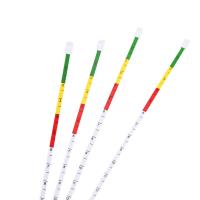 China PP Plastic Mid Arm Circumference Tape Narrow Width 2.5mm Double Sided with Punching Holes 762mm for sale