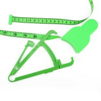 China Wintape Green Body Fat Caliper Set 2m 80in Measuring Tape Body Health Tool for sale