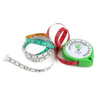 China ABS Plastic Body Fat Percentage Calculator Caliper With Dual Sided 150cm Scale for sale