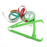 China ABS Plastic Body Fat Percentage Calculator Caliper With Dual Sided 150cm Scale for sale