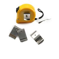China Stainless Steel Belt Clip 43mm x 25mm OEM Tape Measure Components Customizable for sale