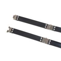 China Customized Steel Spring Clip With An Arc Shape Blue Steel Band for sale