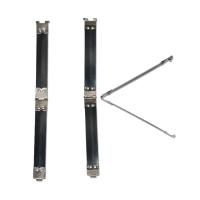 China Customized Steel Spring Clip With An Arc Shape Blue Steel Band for sale