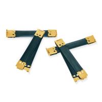 China Customized Steel Spring Clip With An Arc Shape Blue Steel Band for sale