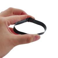 China Customized Steel Spring Clip With An Arc Shape Blue Steel Band for sale