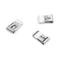 China Silver Finish Tape Measure Components Belt Clip 65Mn Steel Material for sale