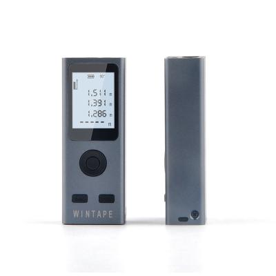China Wintape 40m Micro LDM Laser Tape Measure Metal Case High Precision 2mm Accuracy for sale