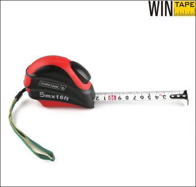 China Wintape 16ft Steel Tape Measure Retraction Control Self Lock Mechanism Metric for sale