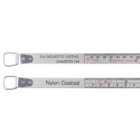 China 100 TH 2 Meter Diameter Tape Measure ,  Imperial Metric Pipe Circumference Tape for sale