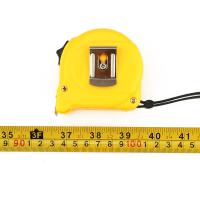 China Yellow Steel Tape Measure 3m 10ft Metric Imperial Retractable Measuring Tape for Handicraftsman for sale
