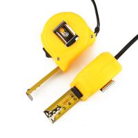 China Yellow Steel Tape Measure 3m 10ft Metric Imperial Retractable Measuring Tape for Handicraftsman for sale