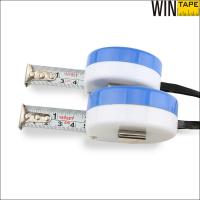 China Wintape 3M Retractable Steel Tape Measure Extra Thick 65 Steel ABS Case Metric Ruler OEM for sale