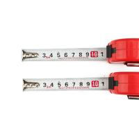 China Carbon Steel Measuring Tape 3m Red Industrial Grade Compact Tape Measure for sale