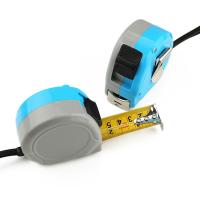 China 5m 16ft Heavy Duty Steel Tape Measure Gray ABS Case for Architect Woodworking for sale