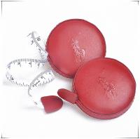 China 1.5m 60 Inches Leather Cowhide Covered Retractable Sewing Tape Measure OEM Custom for sale
