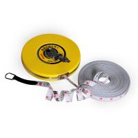 China Rewinding Compact Survey Tape Measure 165ft 50m Glass Fibre Material for sale