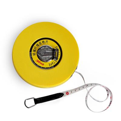 China Rewinding Compact Survey Tape Measure 165ft 50m Glass Fibre Material for sale
