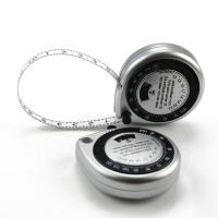 China Silver Color Plastic BMI Tape Measure Calculator 150 Centimeters For Body Health for sale