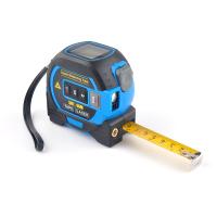 China 60m 197ft Dual Scale Tape Measure With Electronic Display Automatic Lock OEM for sale