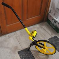 China 10000 Feet Distance Measuring Wheel Folding Portable For Engineering Road Measuring for sale