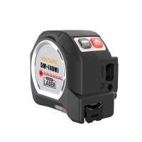 China WINTAPE 40m Laser Tape Measure 2 in 1 Digital Measuring Tool with USB Charging for sale
