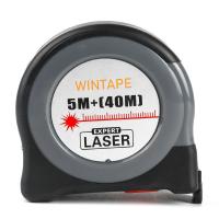 China WINTAPE 2 in 1 Digital Laser Measuring Tape 40m Range USB Rechargeable Handheld for sale